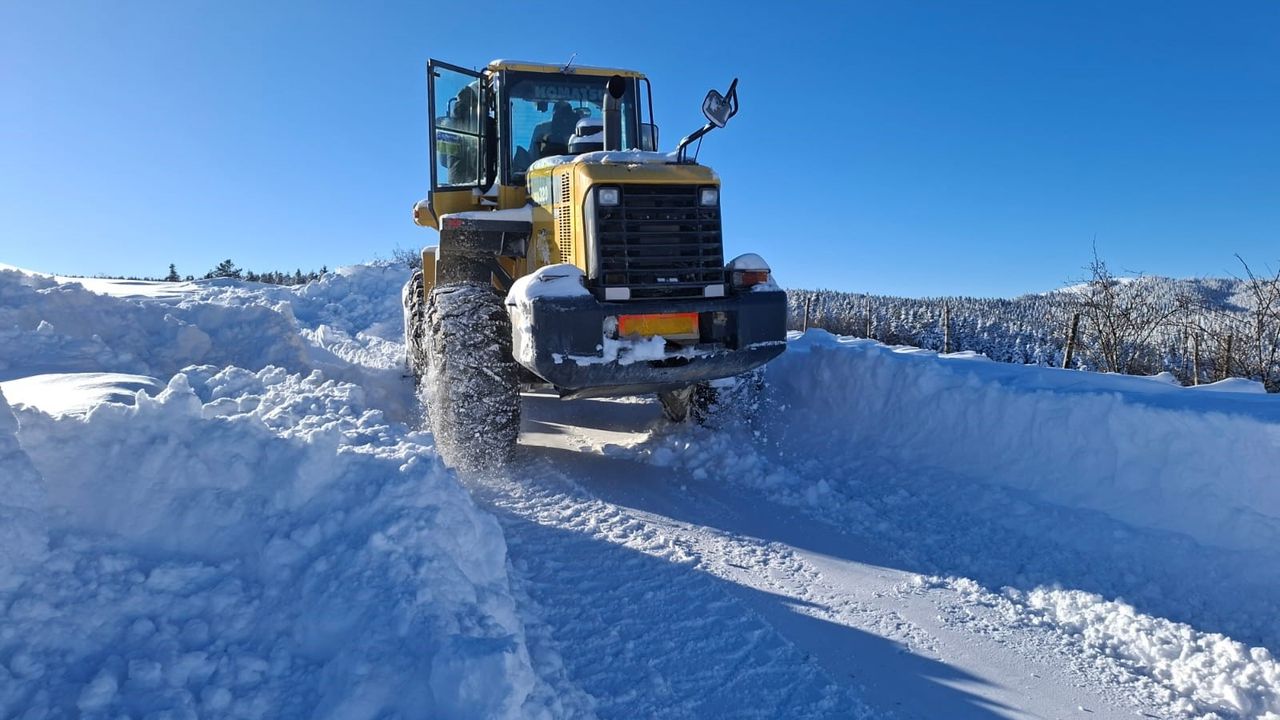 Kastamonu’da kapalı köy yolu sayısı 167’ye düştü - Kastamonu İstiklal ...